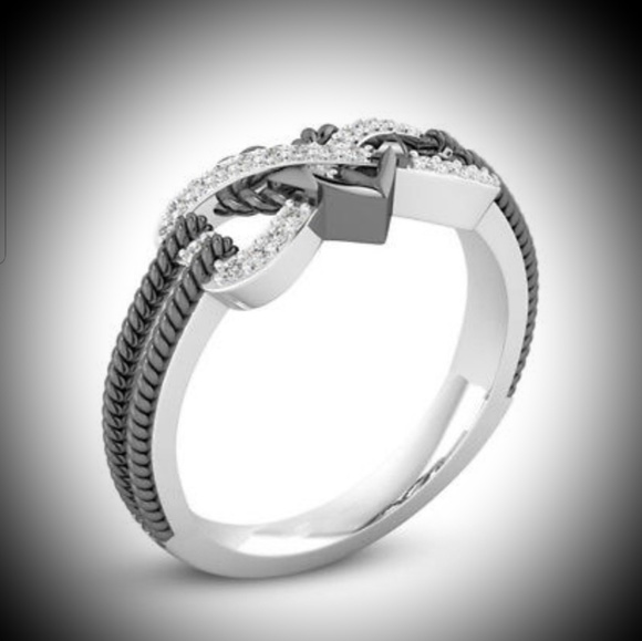 Jewelry | Intertwined Heart And Infinity Symbol Ring | Poshmark